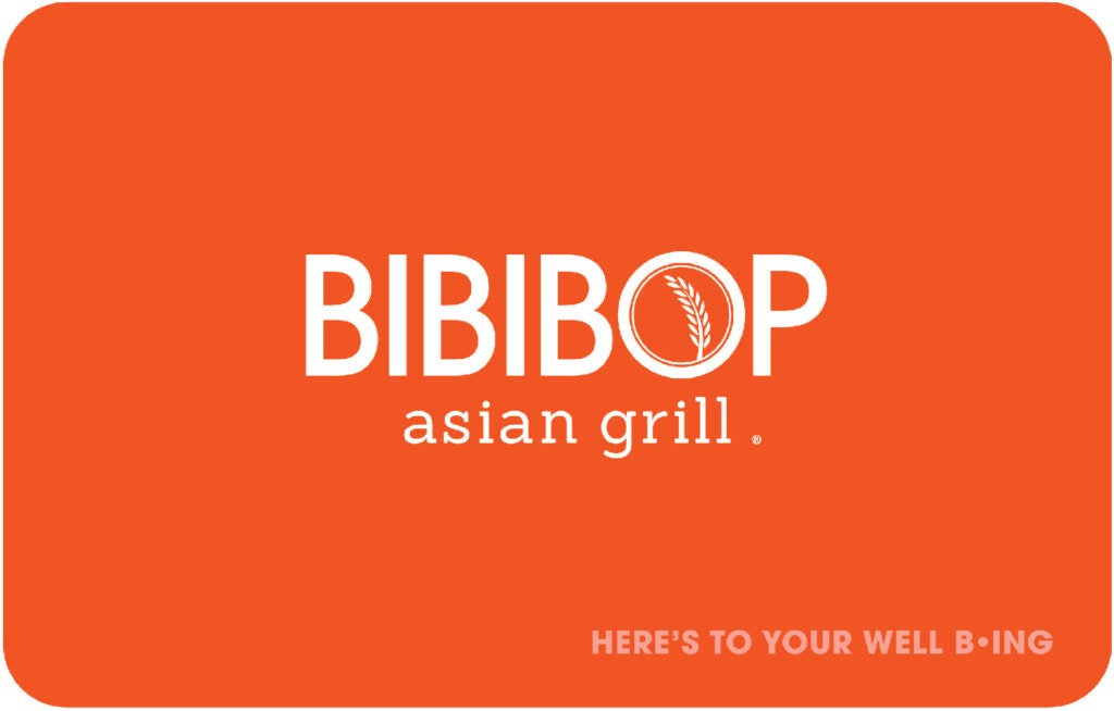 BIBIBOP Asian Grill Gift Cards | Rice & Noodle Bowl Restaurant